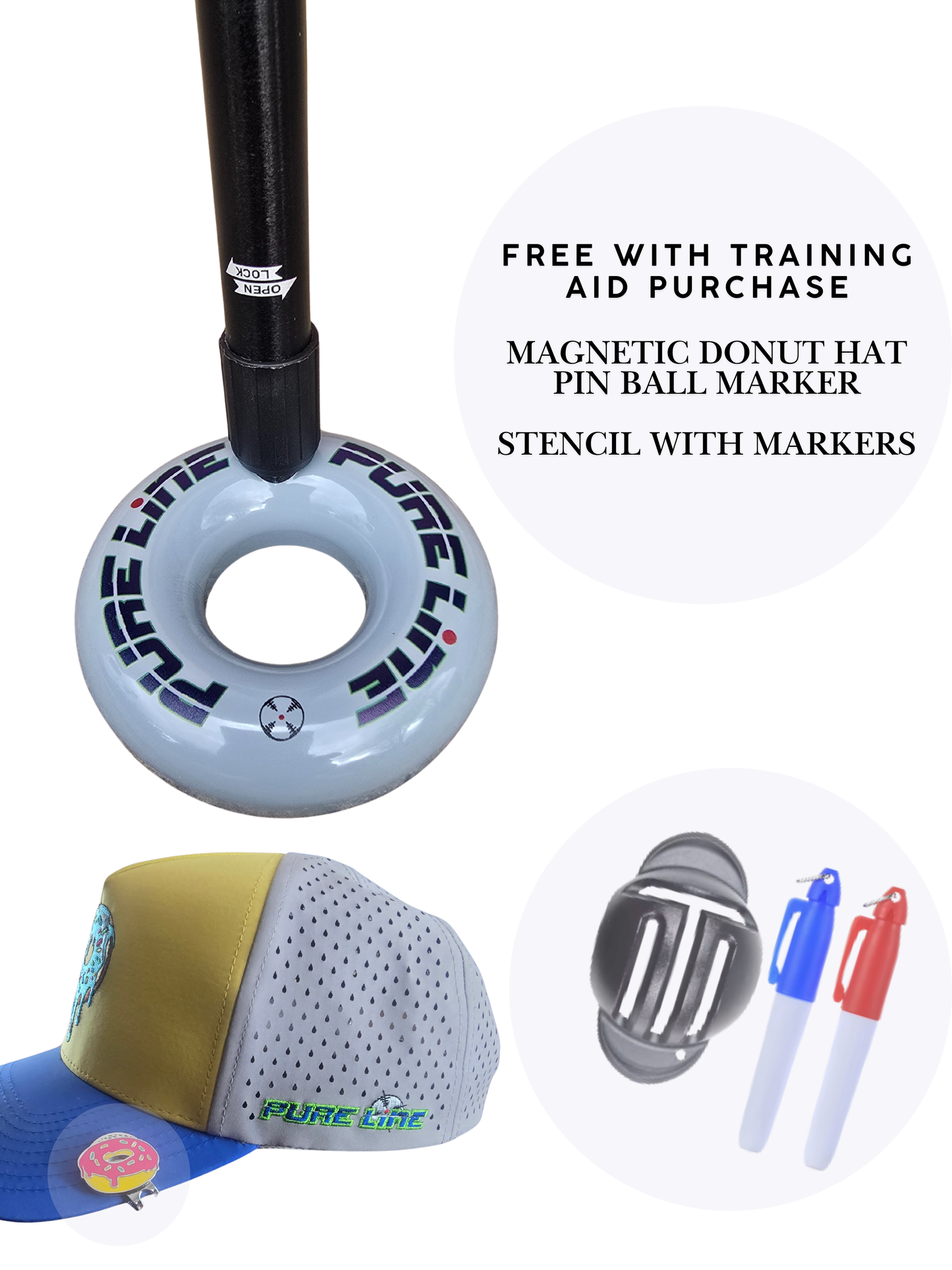 Putting Training Aid - PureLine Logo – PureLine Putting